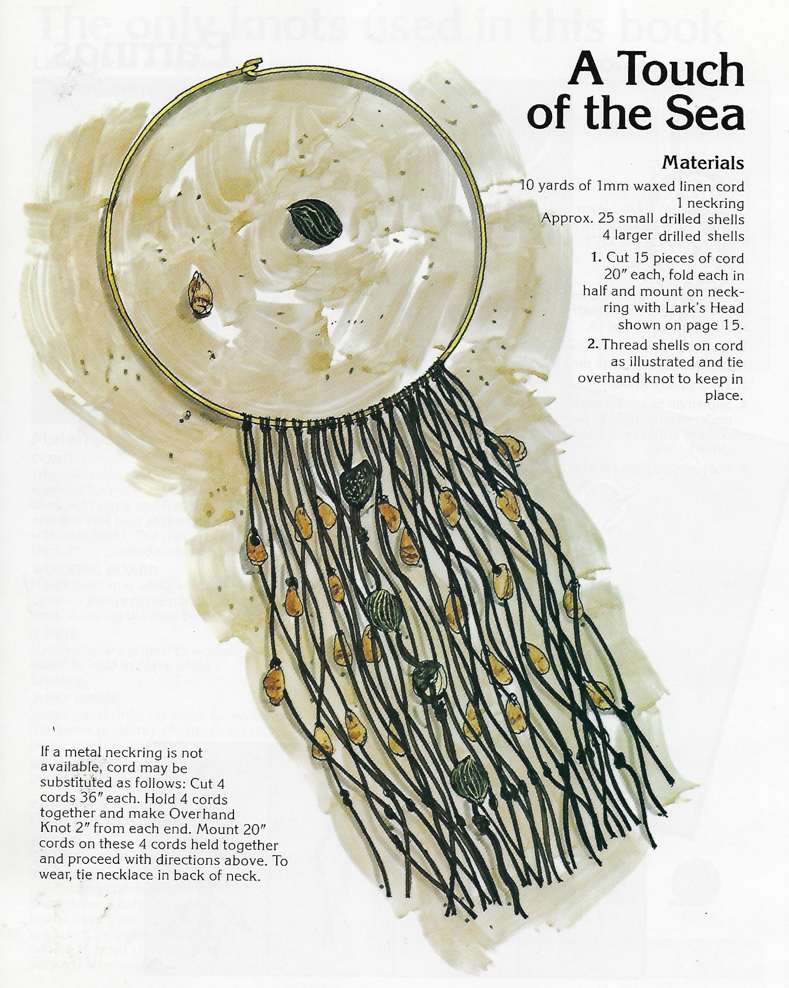 Square Knot Macrame Jewelry Patterns Book H236 | Etsy