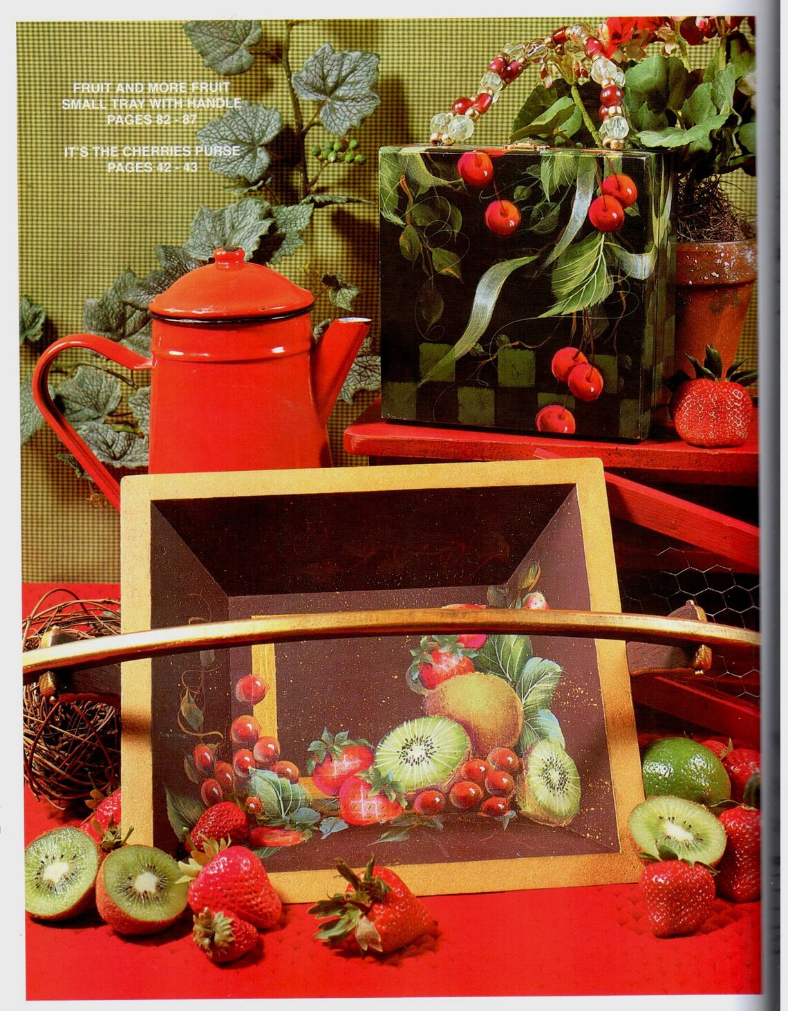 Gran's Memories Ros Stallcup Decorative Painting Craft Book Fruit and ...