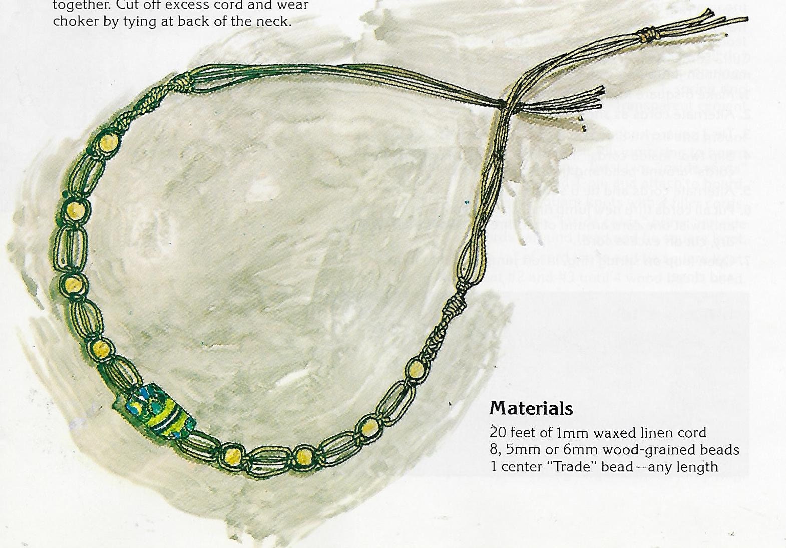 Square Knot Macrame Jewelry Patterns Book H236 | Etsy