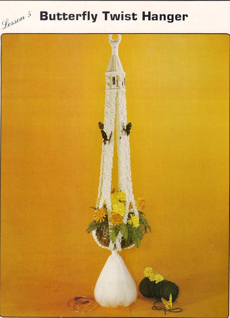 Macrame School House Vol. 2 Craft Patterns and Instructions | Etsy