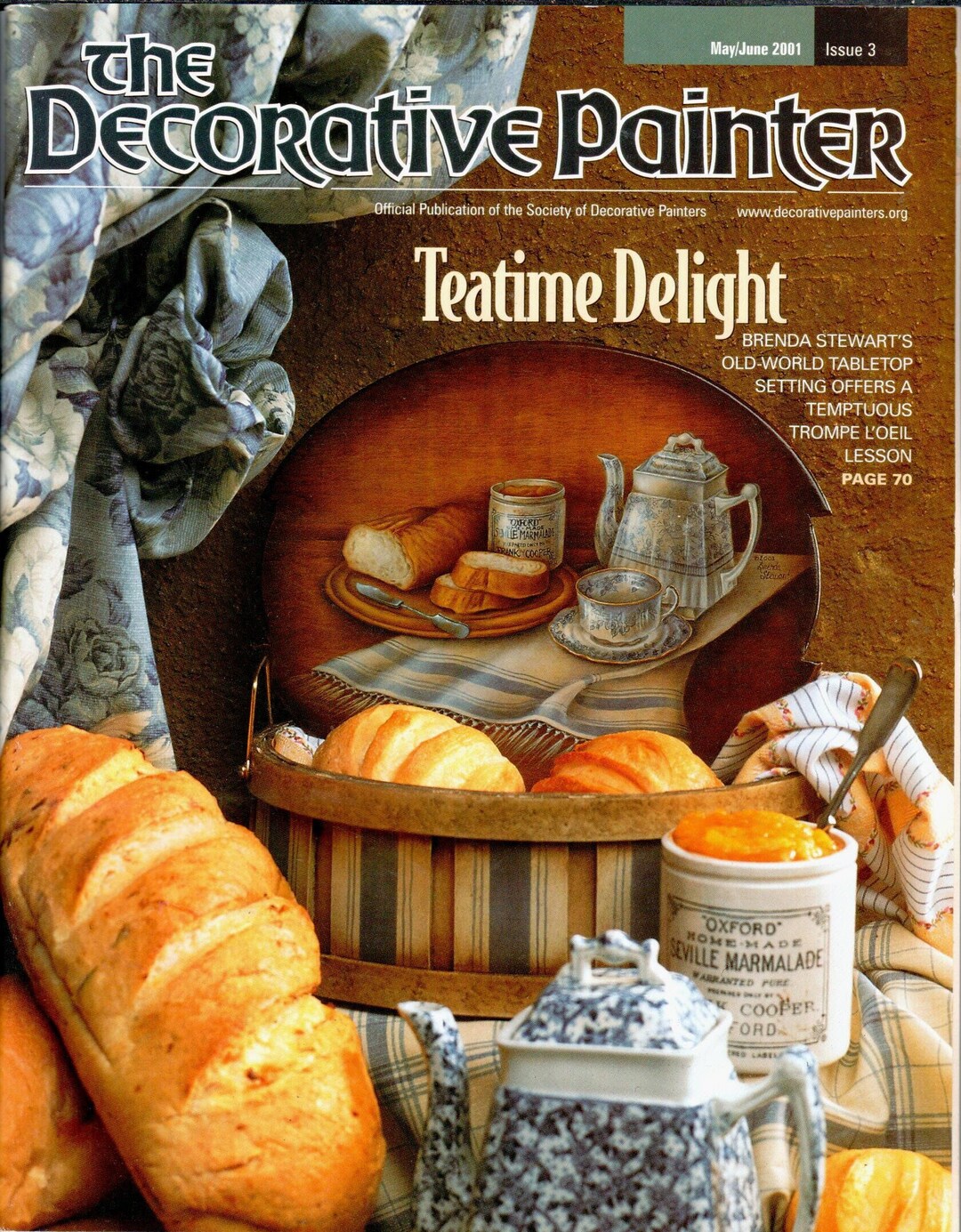 The Decorative Painter Magazine May/june 2001 Issue 3 Vintage ...