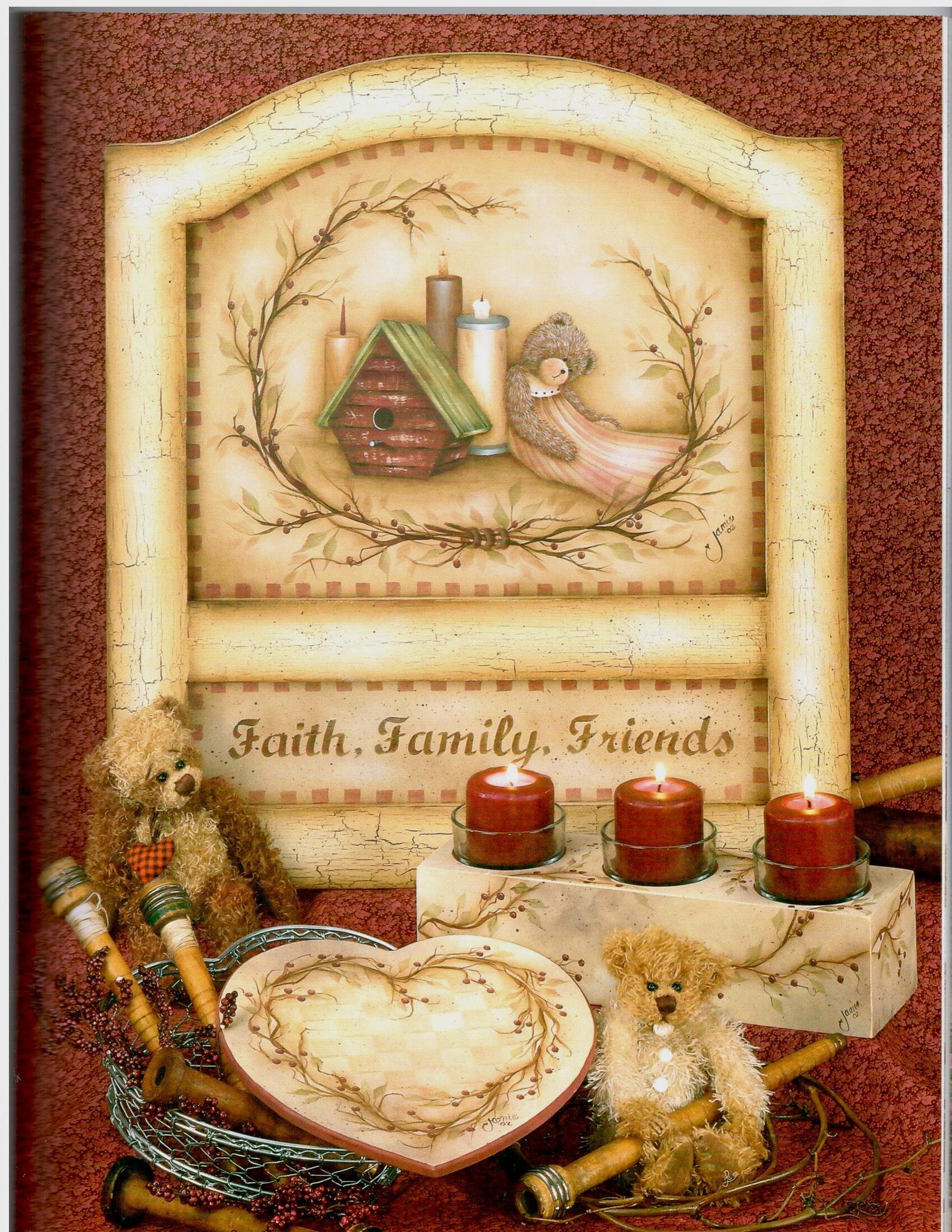 Between the Vines 7 Jamie Mills-price Decorative Painting Craft Book - Etsy
