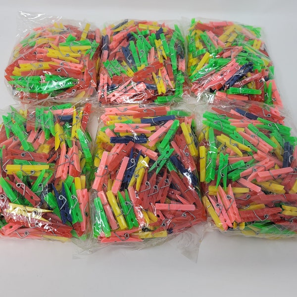 Mini Clothes Pins - Etsy