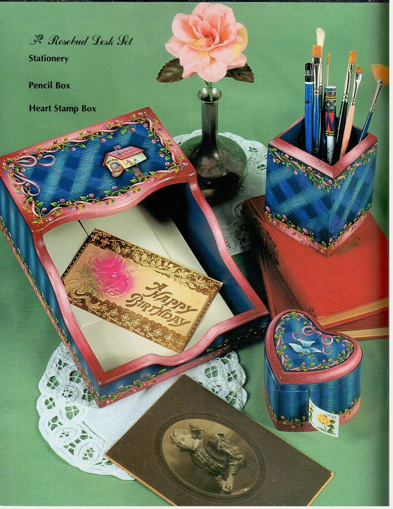 A Collection of Painted Boxes Charming Keepsake Boxes for the - Etsy