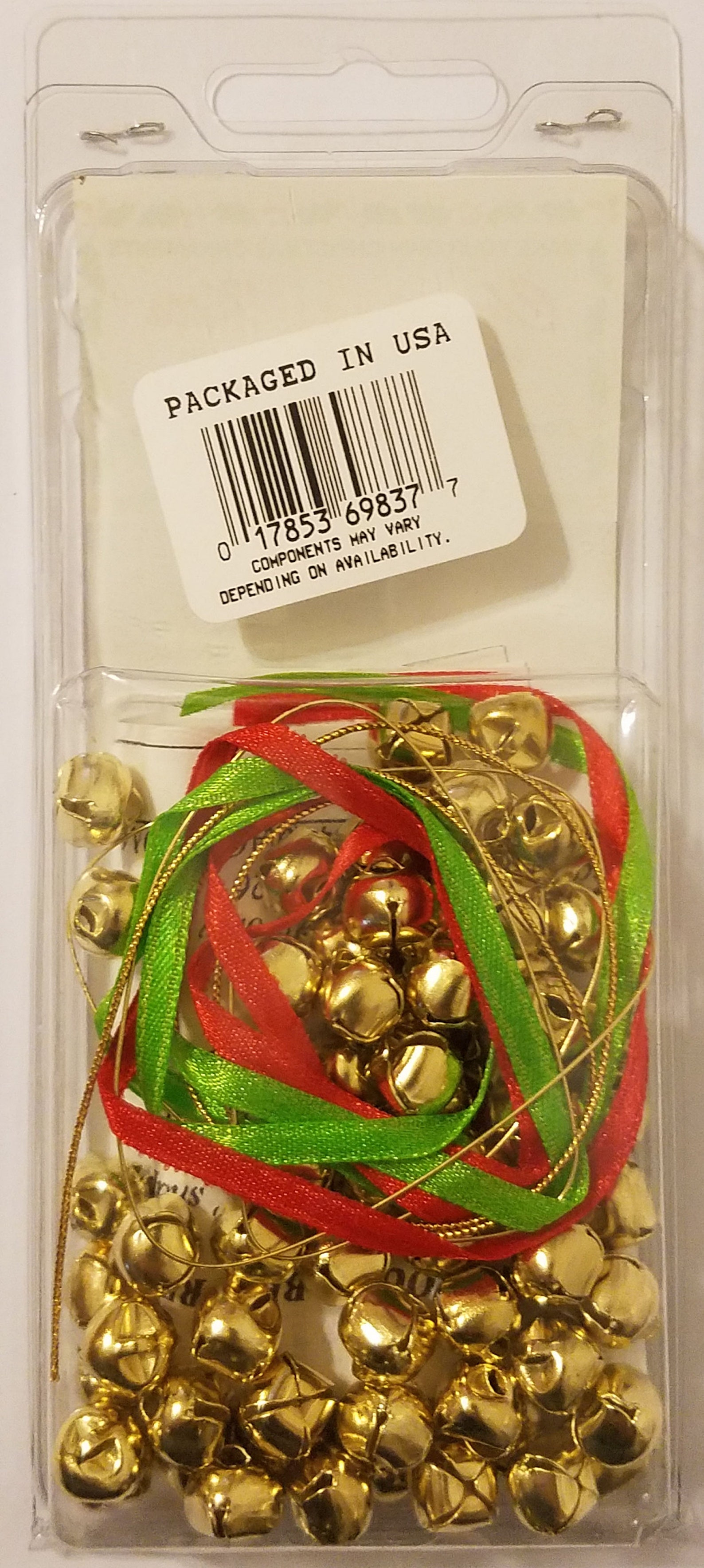 Vintage Gold Metal Jingle Bell Wreath Christmas Ornament Craft | Etsy