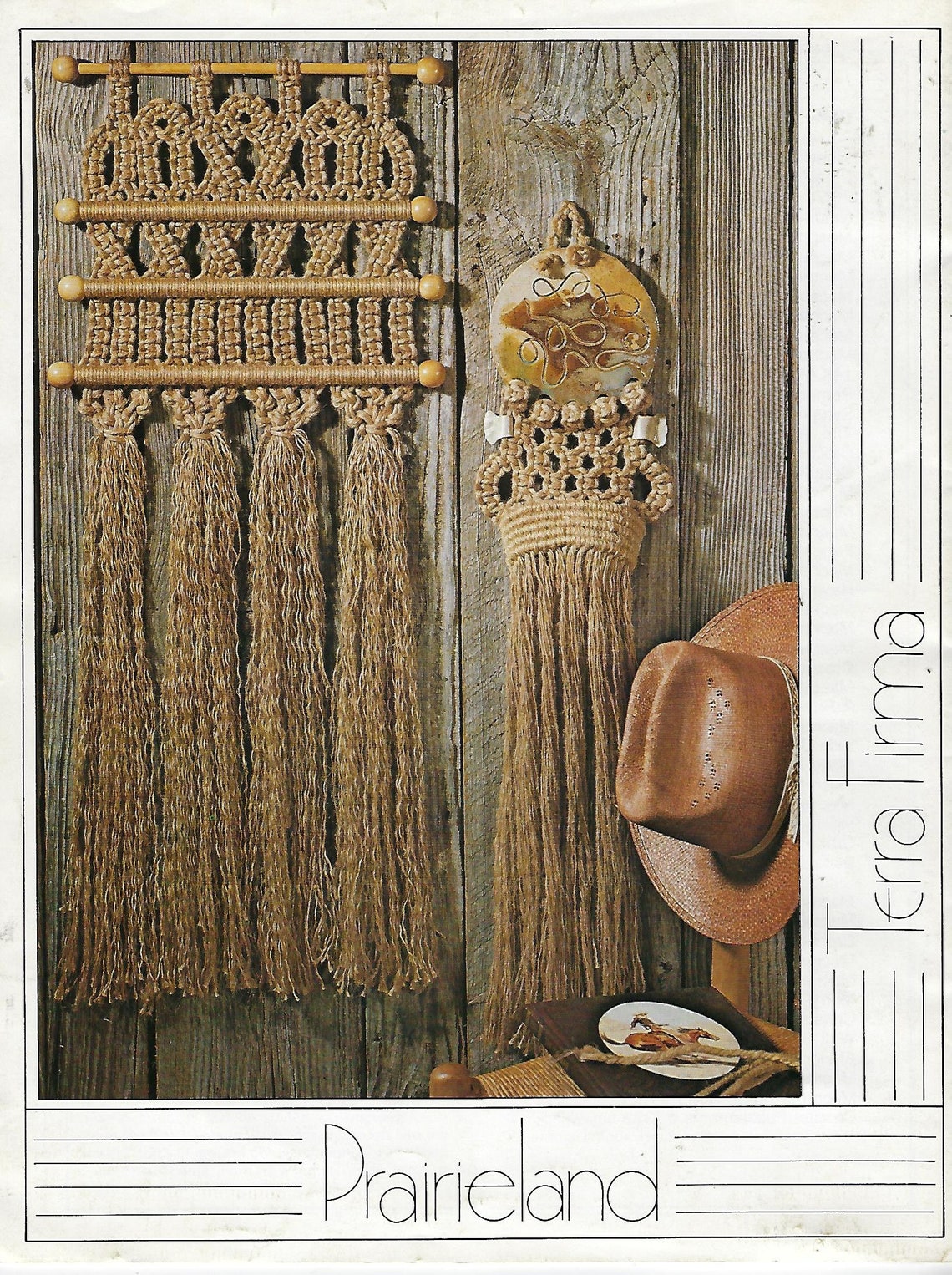 PDF ONLY Macrame Wall Art for Small Spaces Wall Hangings Patterns Craft ...