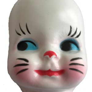 Pack of 6 Vintage Child Bunny Rabbit Costume Celluloid Plastic Craft ...