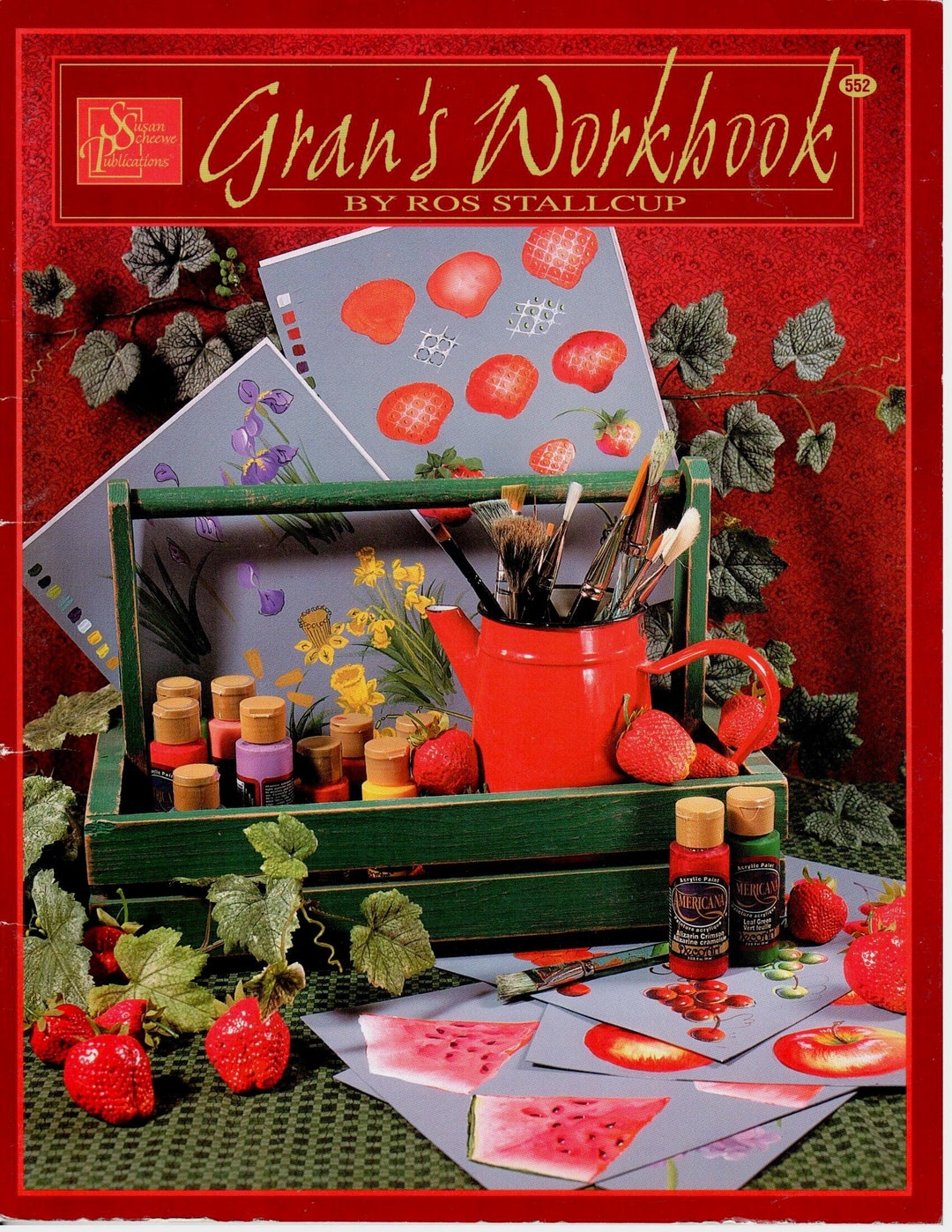 Gran's Workbook Ros Stallcup Decorative Painting How to Craft Book ...