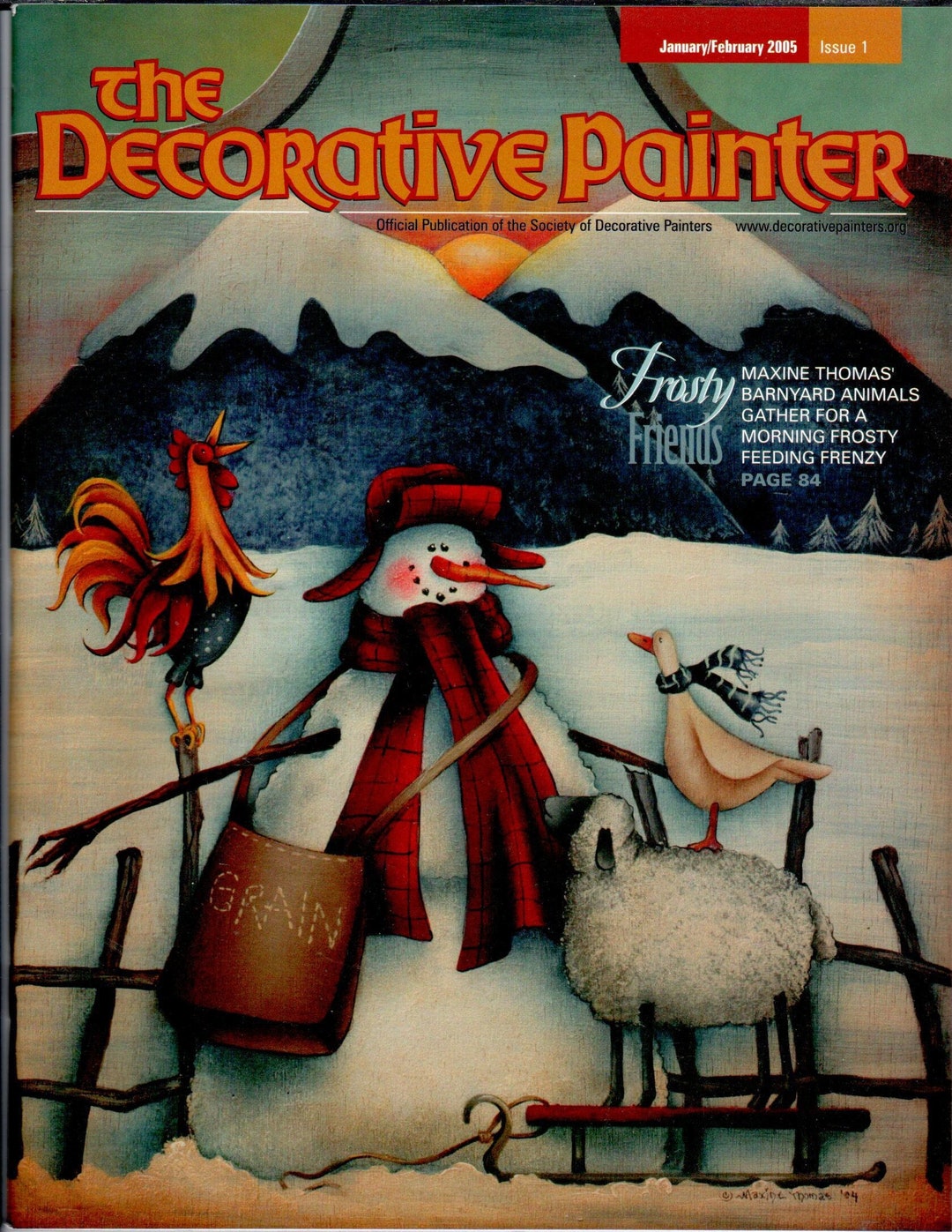 The Decorative Painter Magazine January/february 2005 Issue 1 ...