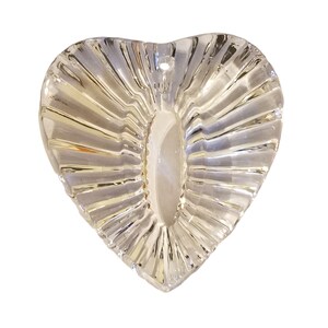 Pack of 8 Crystal Clear Acrylic Plastic Large 42mm Heart Shaped Beads ...