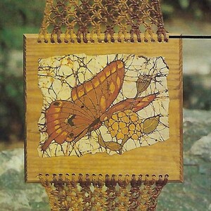 PDF ONLY Mixed Media Macrame Wall Art Patterns Downloadable Craft Book ...