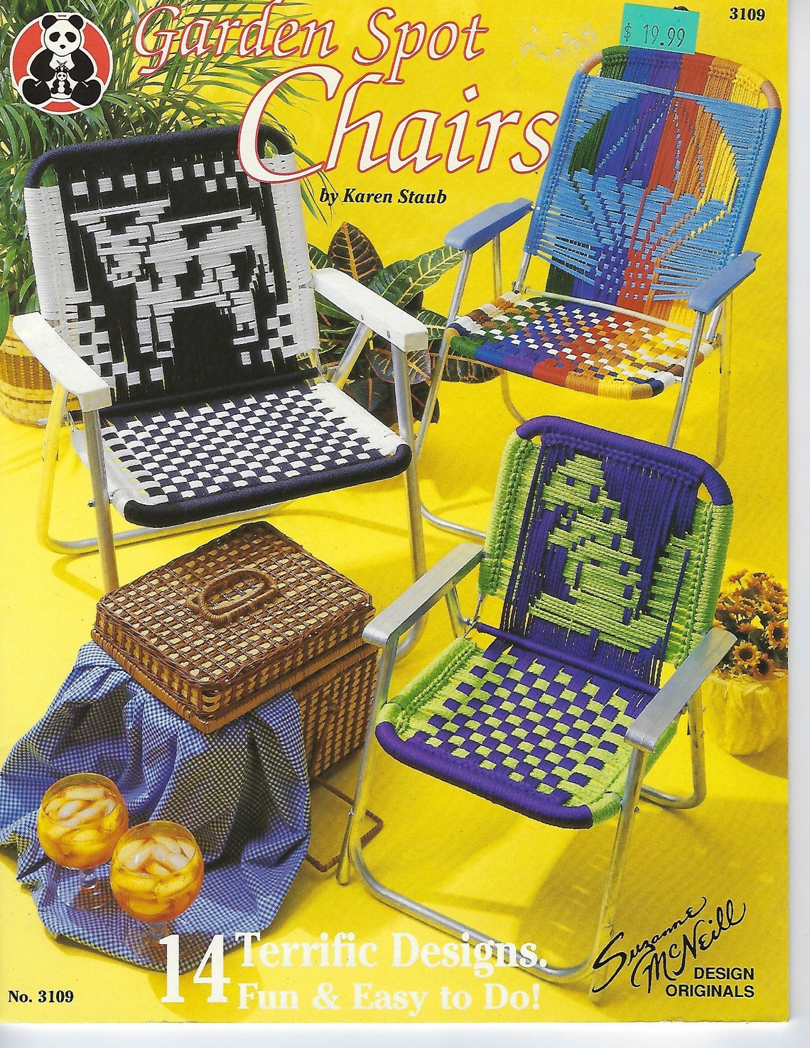 PDF ONLY Garden Spot Macrame Lawn Chairs Downloadable Patterns - Etsy