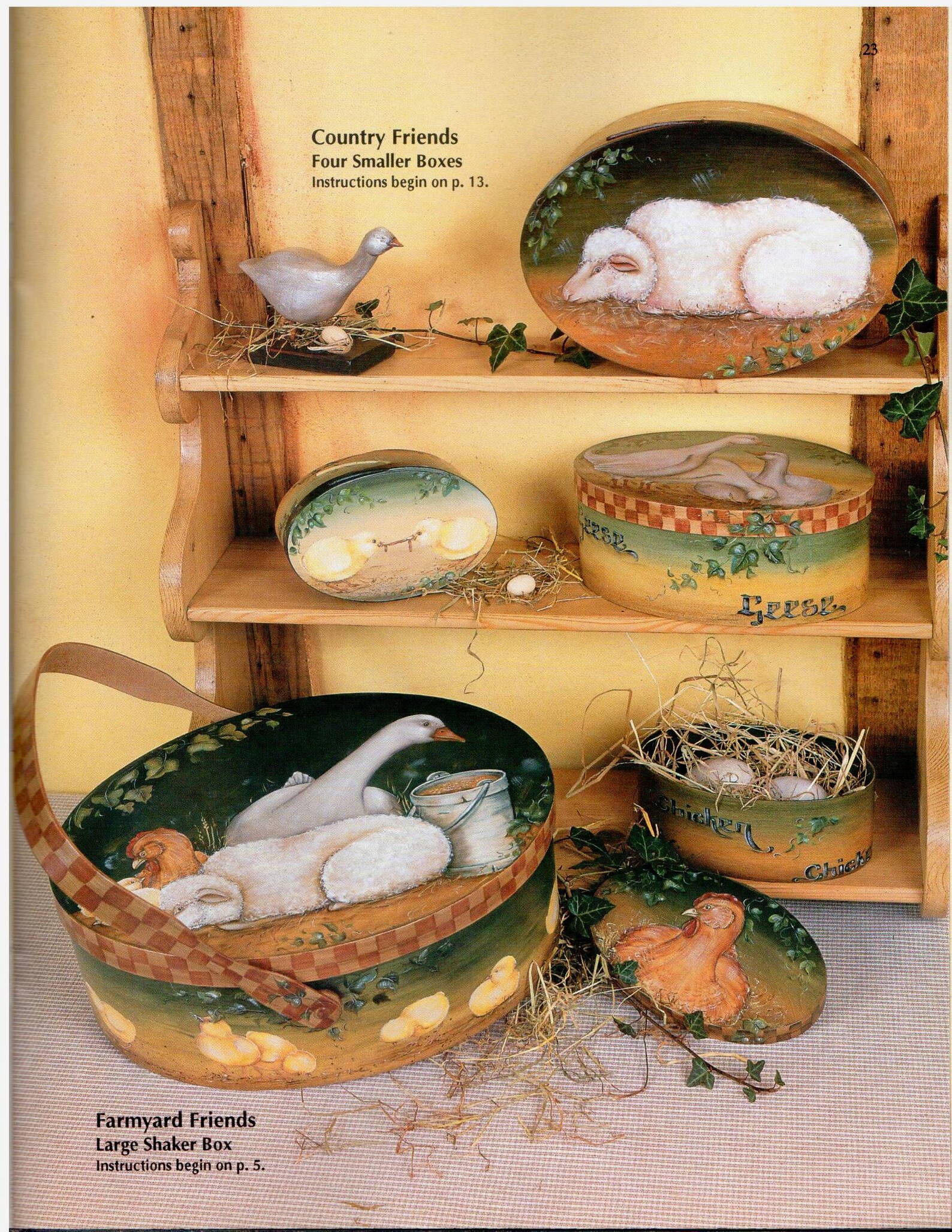 English Country Painting Book 1 Decorative Painting Patterns - Etsy