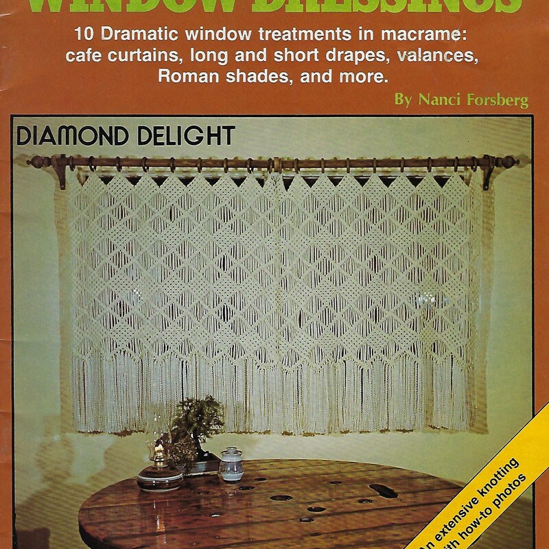 Macrame Valance - Etsy