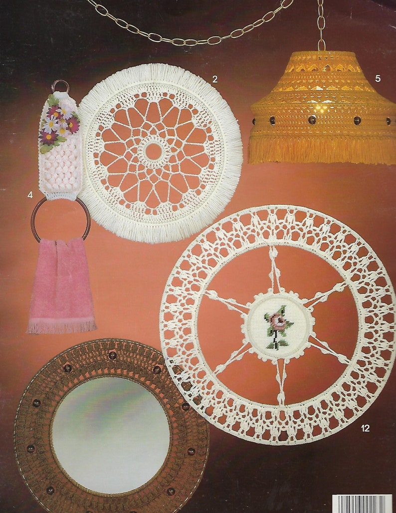 PDF ONLY Macrame Crochet Patterns Craft Leaflet - Etsy