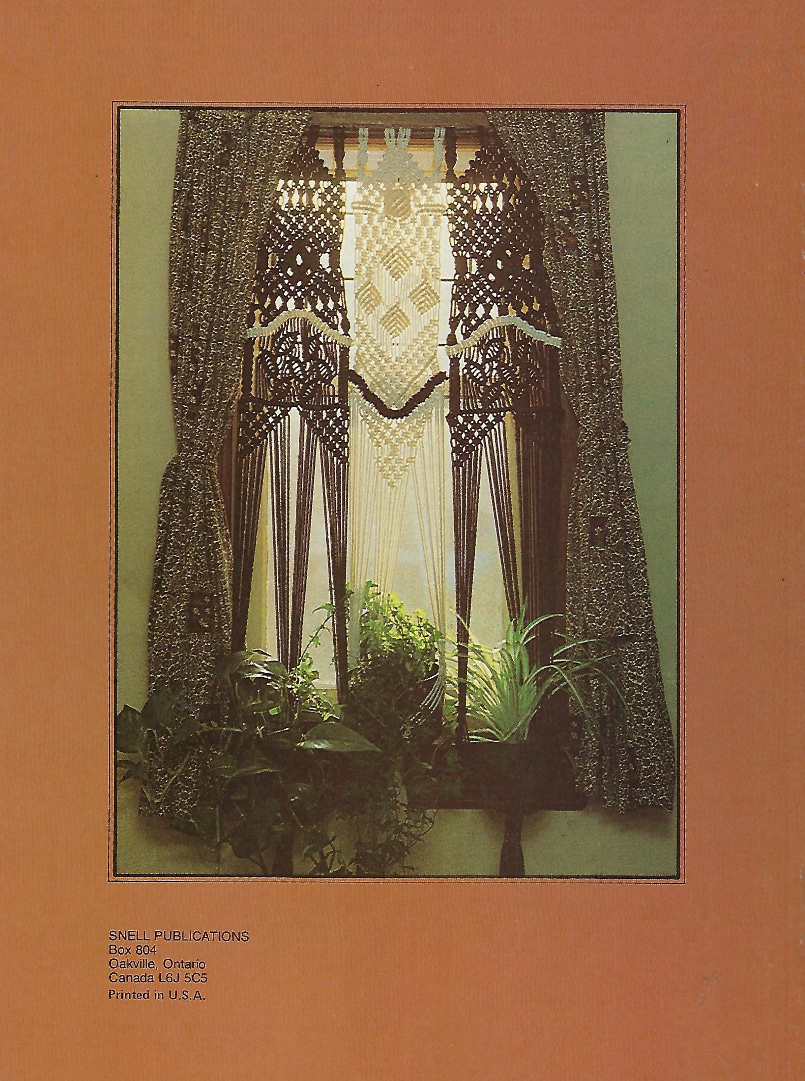 PDF ONLY Macrame A Designers Collection Wall Hanging Patterns | Etsy