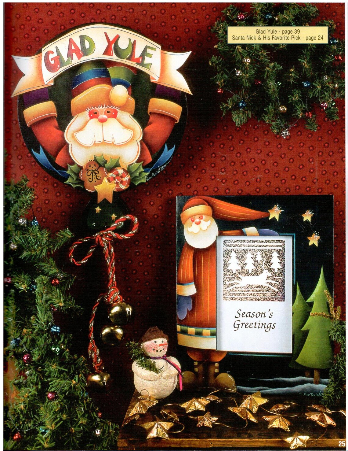 Honey Bees & Holly Leaves Kay Quist Decorative Painting Book - Etsy