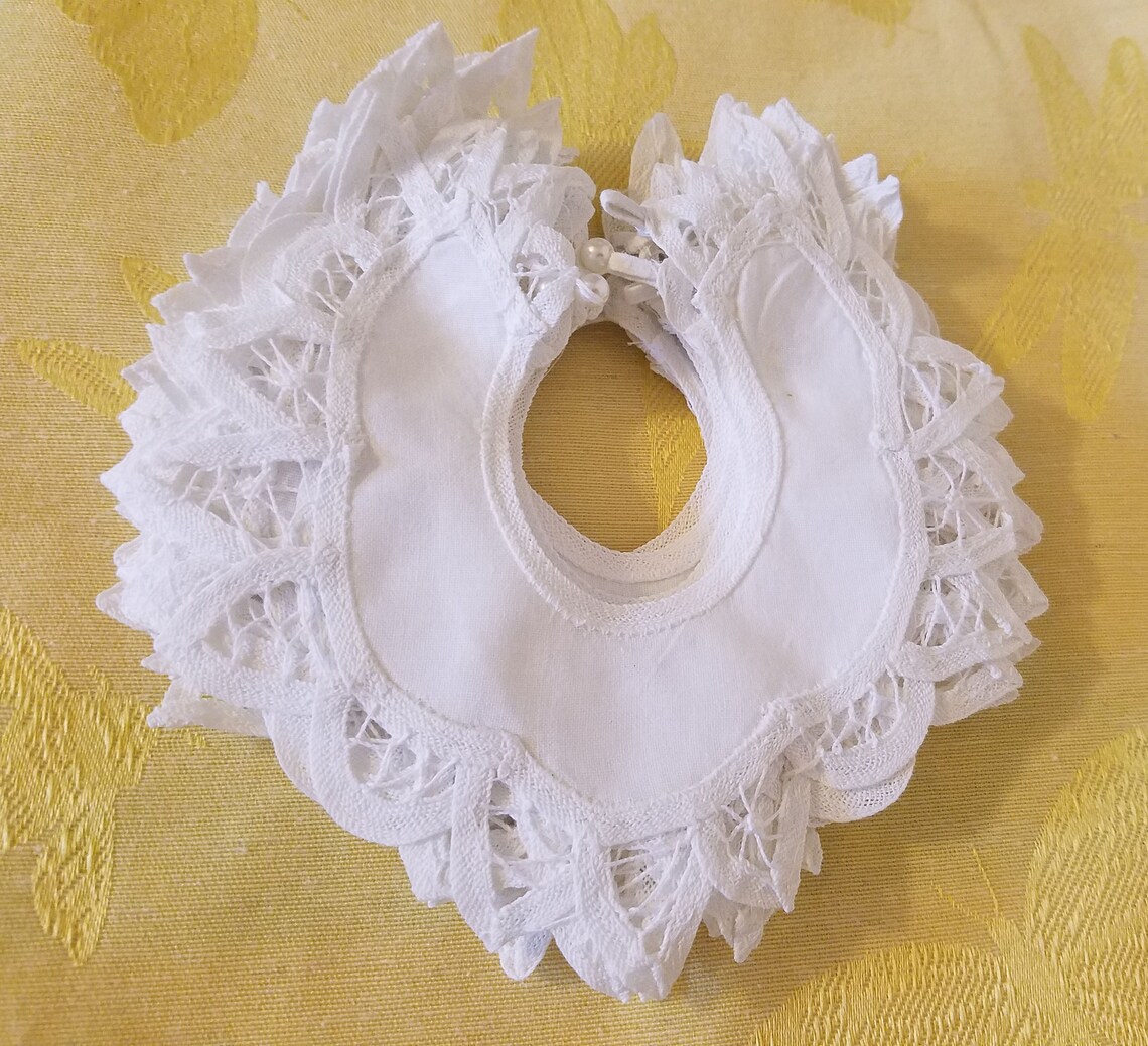 Pack of 12 Battenburg Lace White Cotton 4" or 6" Victorian Crocheted ...