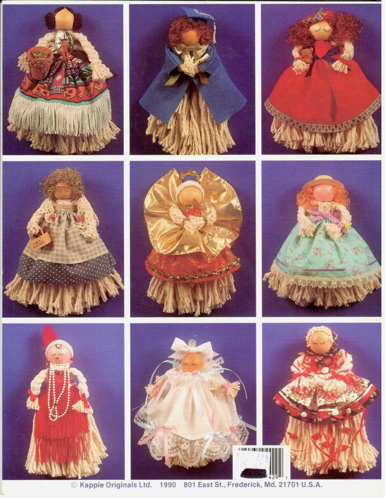 Mini Mop Dolls Doll Making Patterns Vintage Craft Book - Etsy