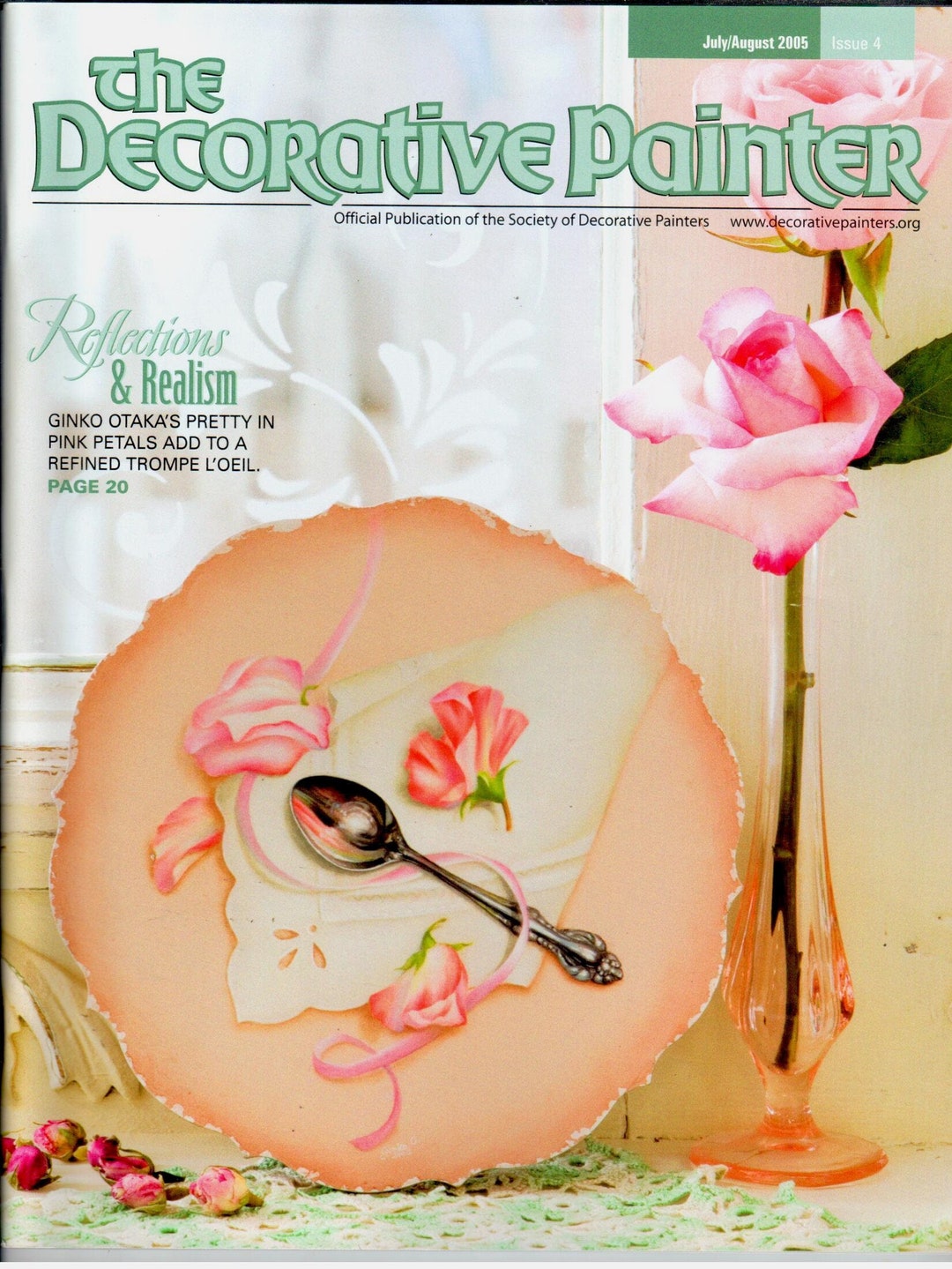 The Decorative Painter Magazine July/august 2005 Issue 4 Decorative ...
