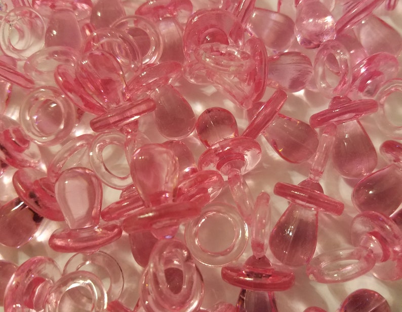 Pack of 50 Small Clear Transparent Miniature Acrylic Plastic | Etsy