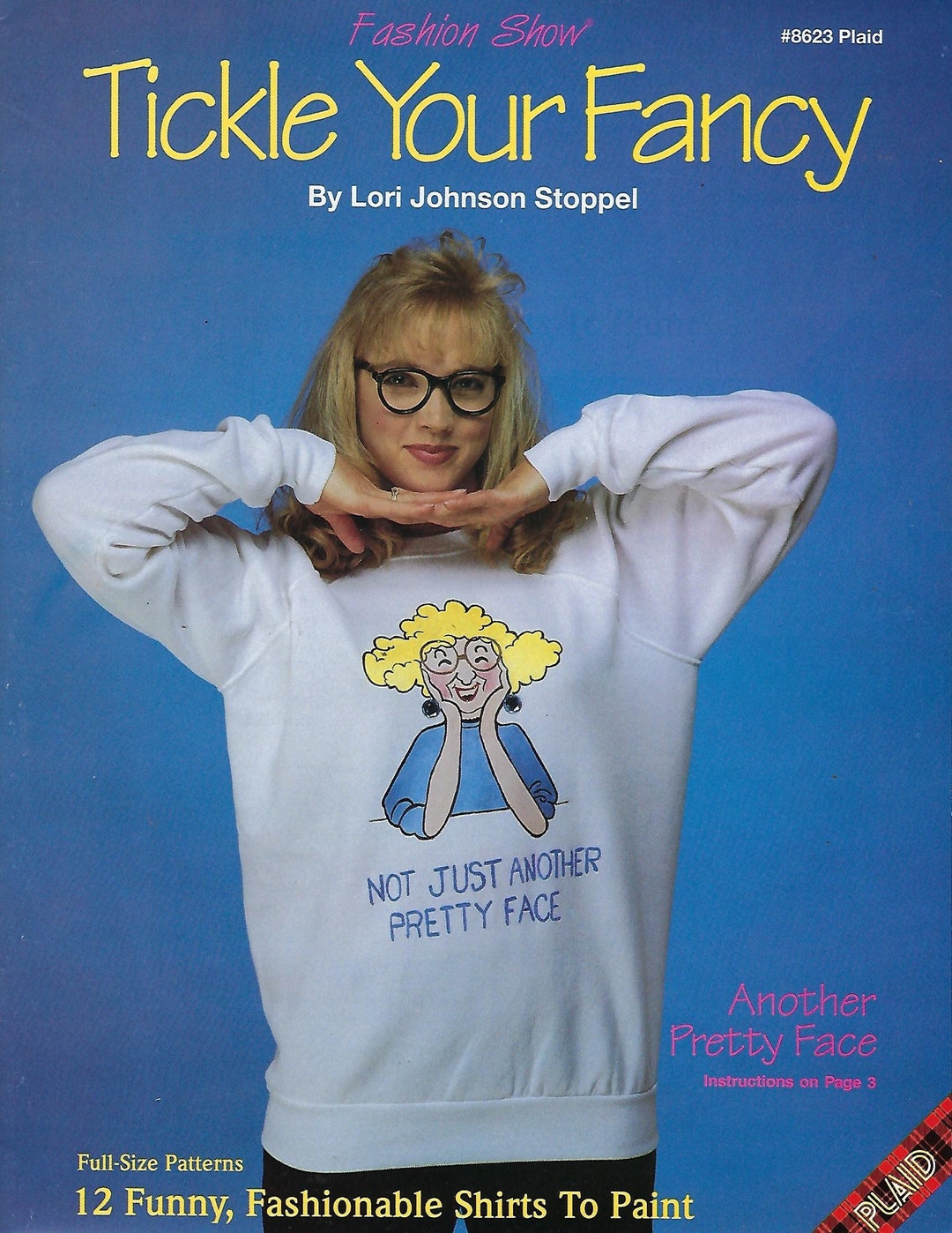 Fashion Show Tickle Your Fancy VTG 90's Fabric Painting Patterns Craft ...