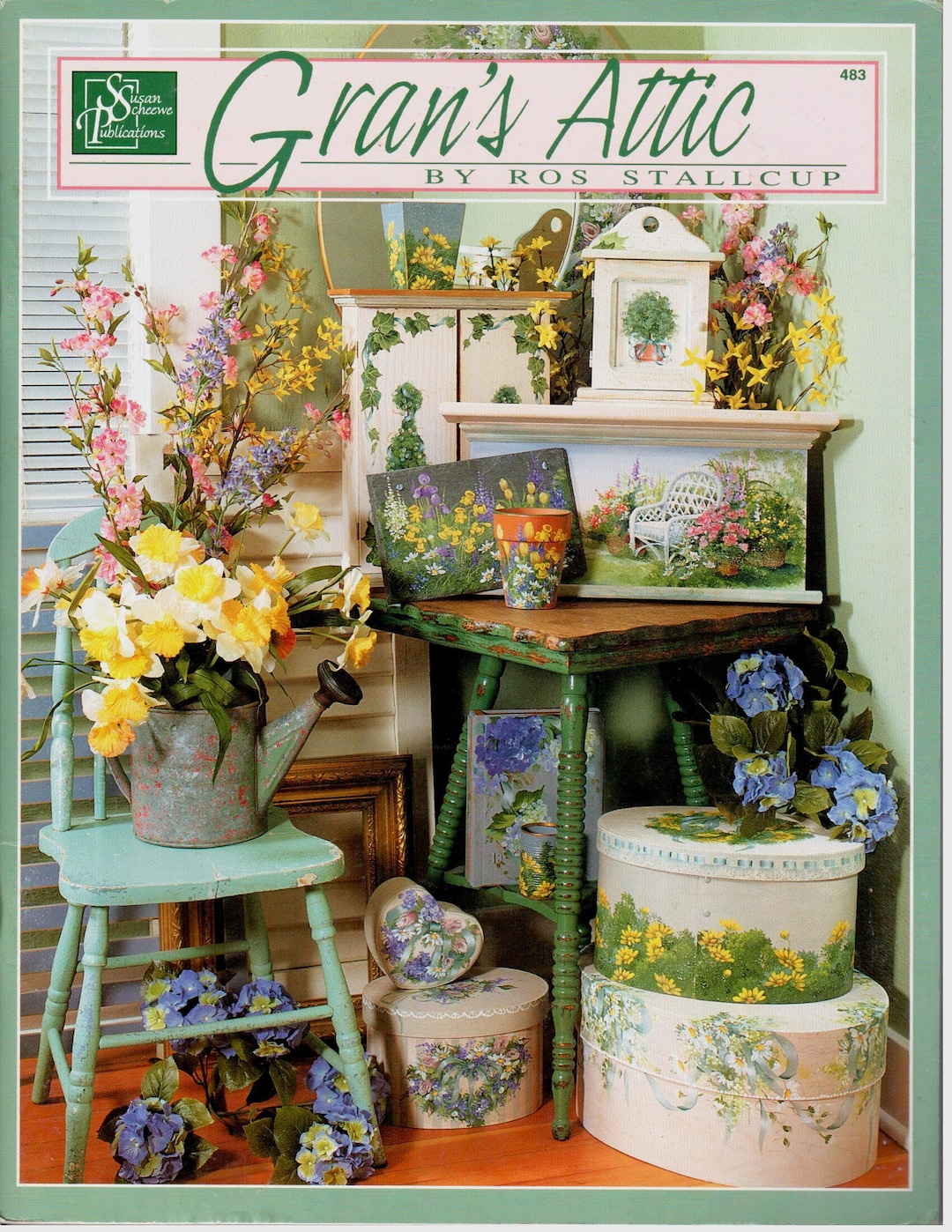 Gran's Attic Ros Stallcup Decorative Painting Craft Book Fruit and ...