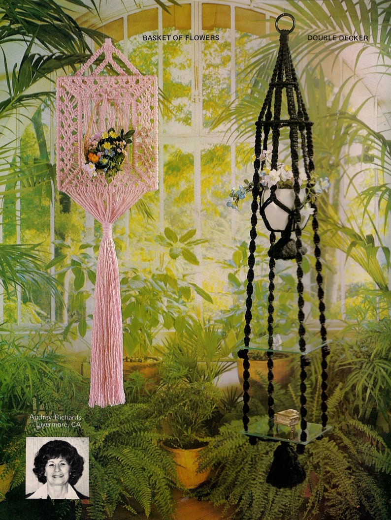 PDF ONLY Macrame Baby Swing Pattern in Award Winning Designs - Etsy