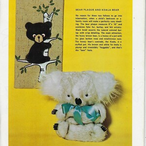 You Can Make Furry Novelties Vintage Fur Animal, Monsters, Doll Making ...
