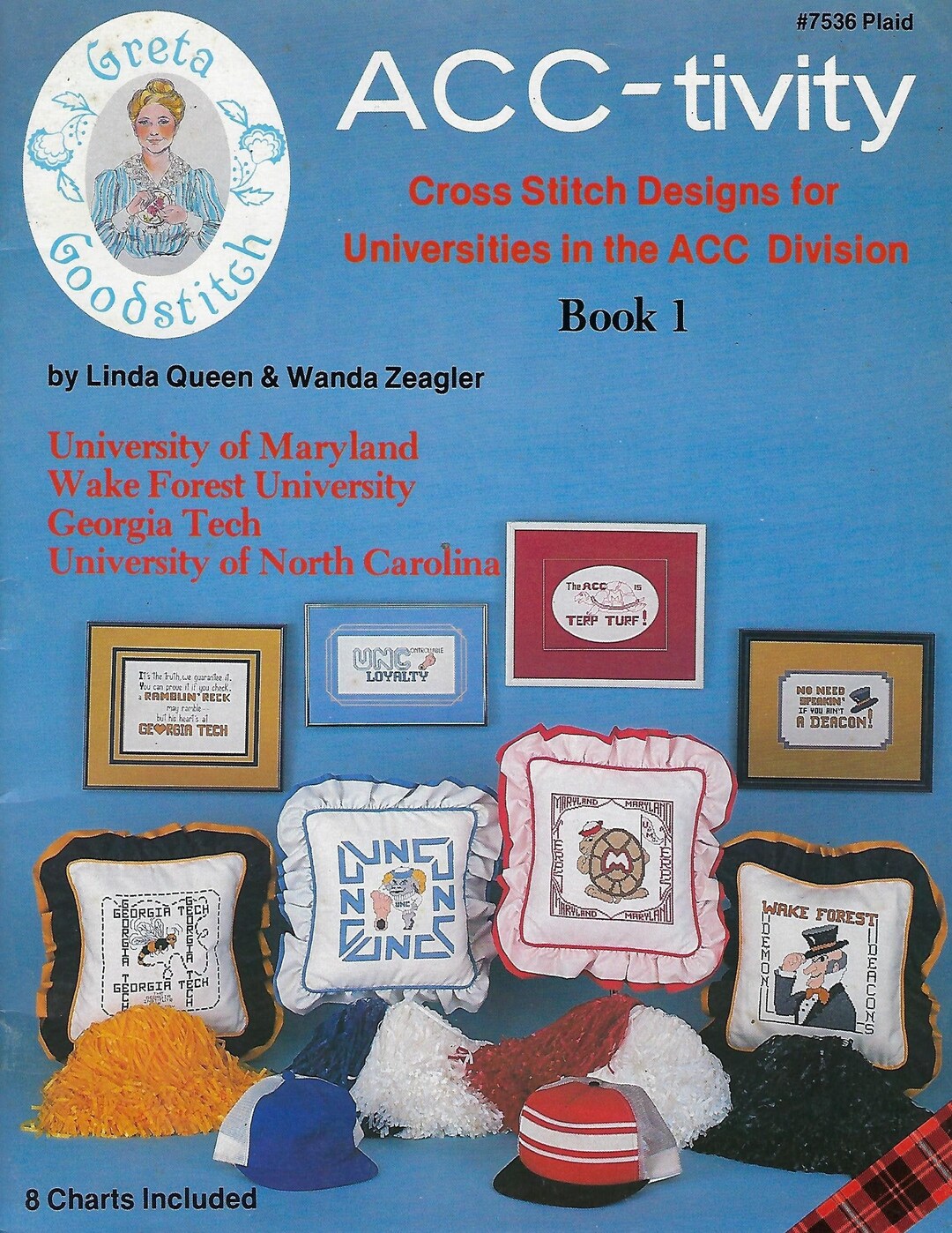 Acc-tivity ACC Division Cross Stitch Patterns Craft Book - Etsy