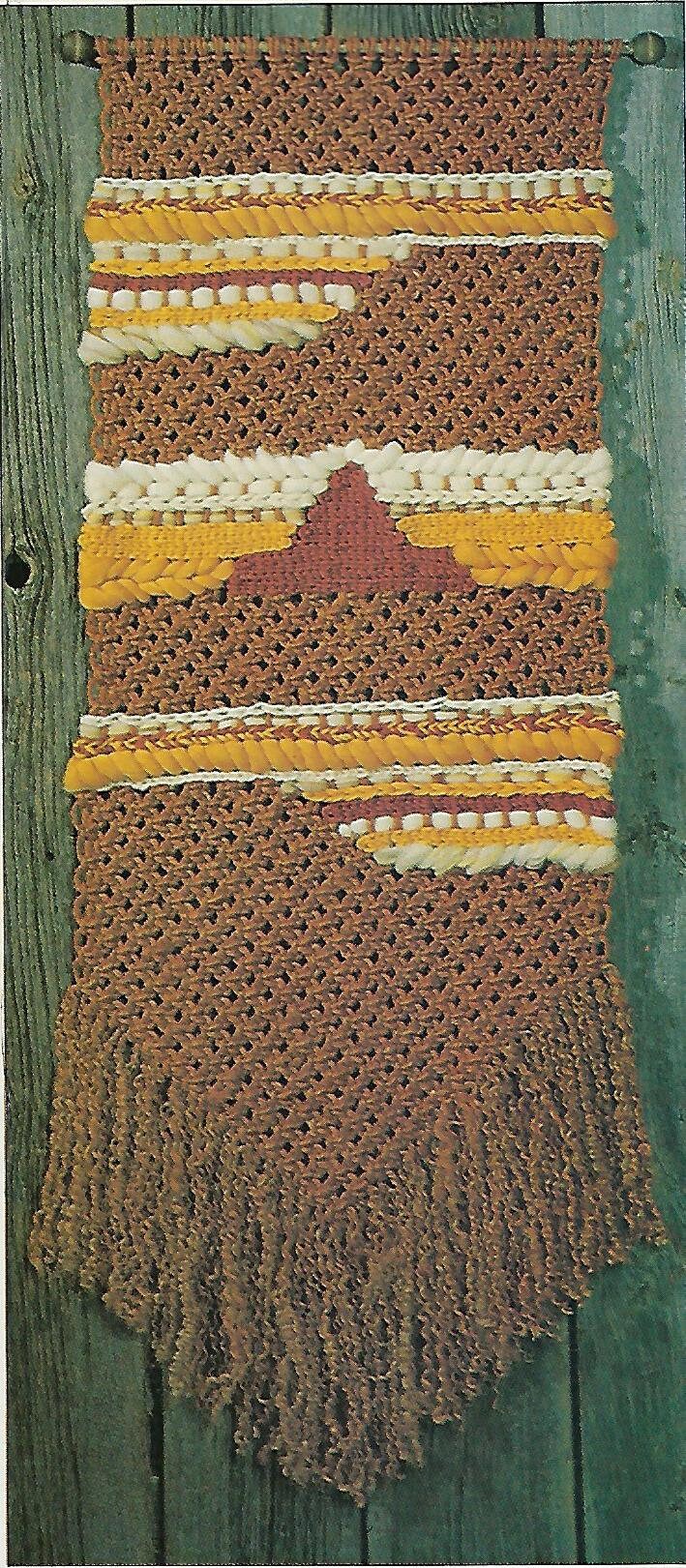 Macrame A Designers Collection Wall Art Hanging Patterns Craft Book - Etsy