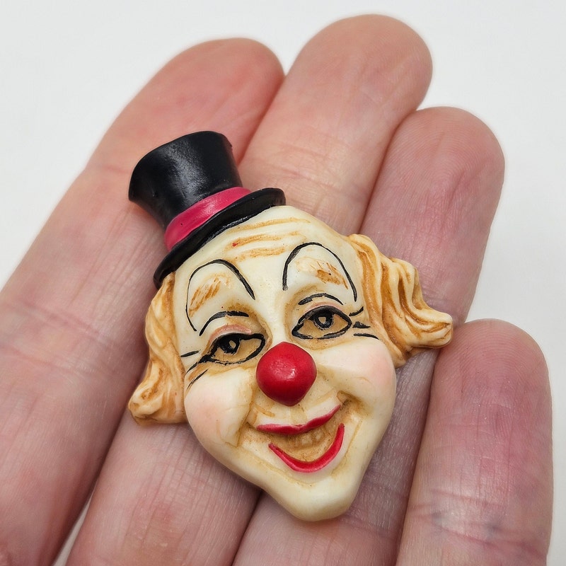 Clown Head Porcelain - Etsy