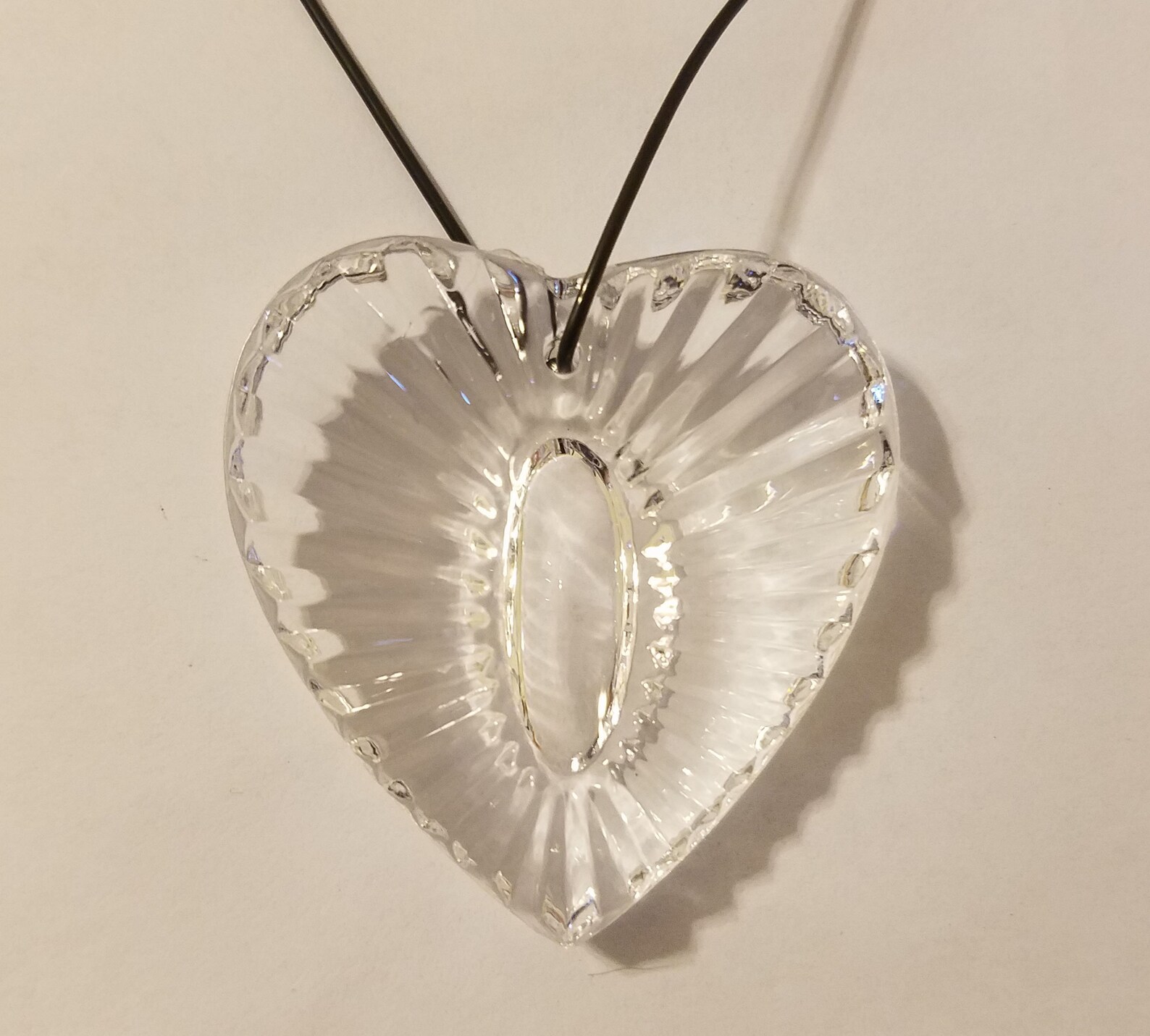 Pack of 8 Crystal Clear Acrylic Plastic Large 42mm Heart Shaped Beads ...