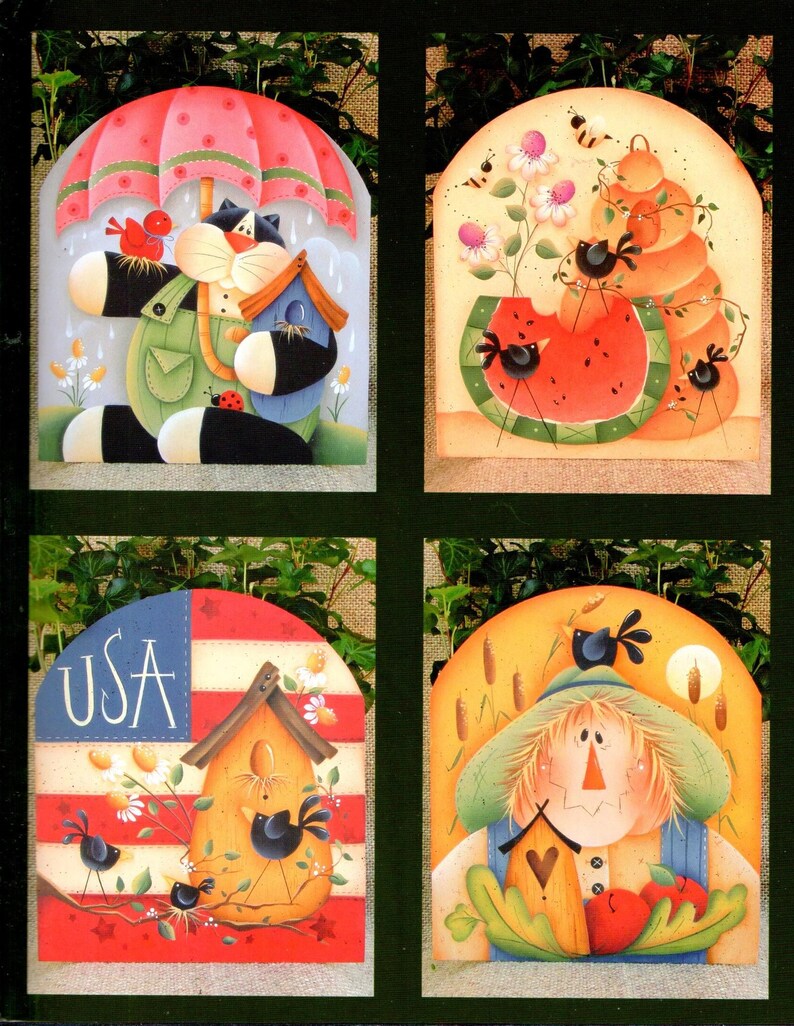 Mini Seasons Vol. 2 Renee Mullins Acrylic Decorative Painting Patterns ...