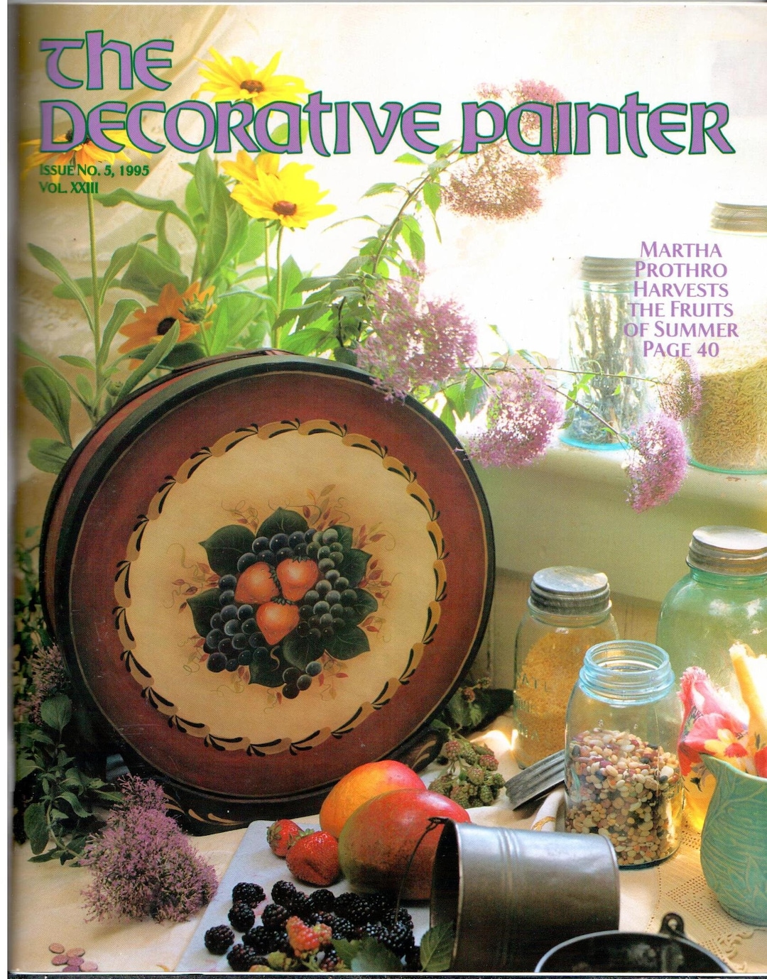 The Decorative Painter Magazine 1995 Issue 5 Vol. XXIII 23 Vintage ...