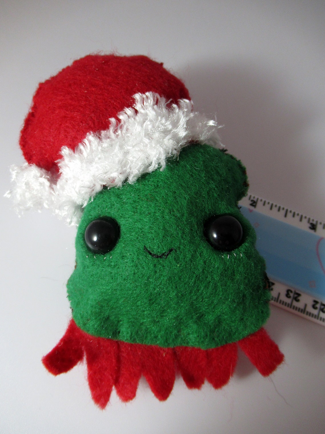 Felt Christmas Squid Holly - Etsy