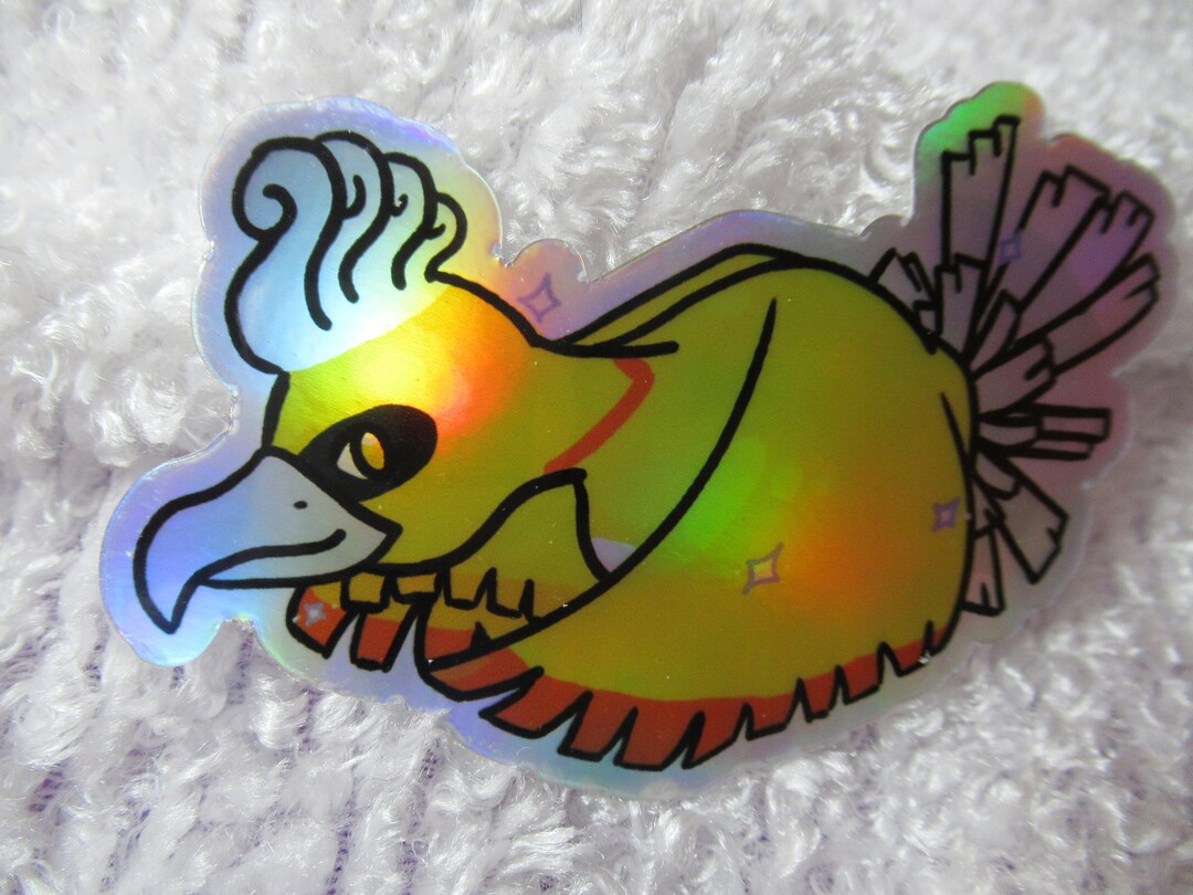 Holographic Shiny Ho-oh Sticker - Etsy