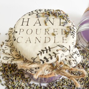 Hand Poured Candle 'lavender Spa' Handcrafted Welsh Candles by Palamar ...