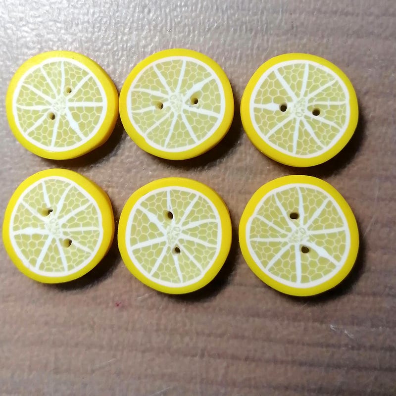 Fruit Buttons - Etsy