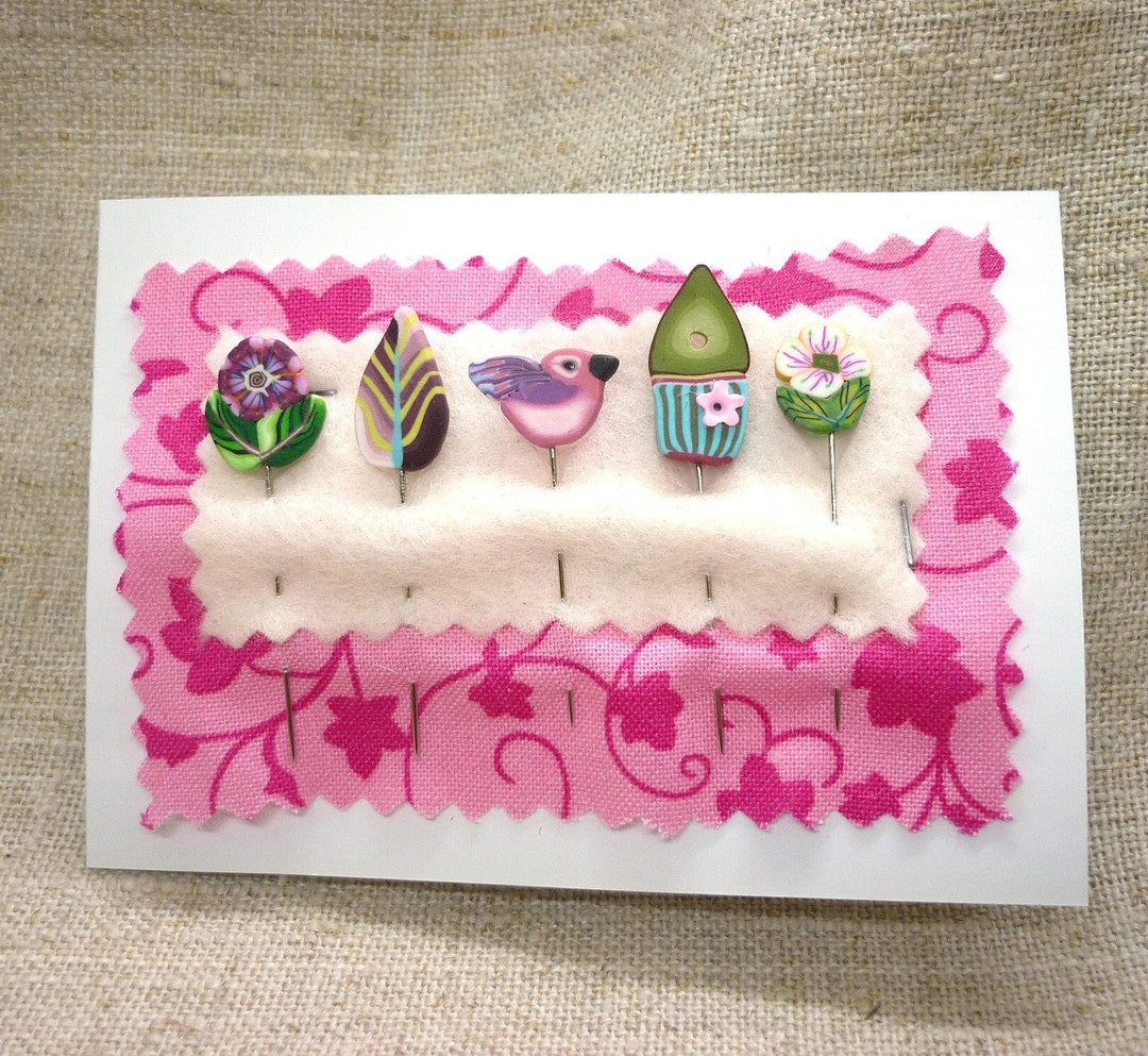 Garden Pins Set for Cushion Decorative Straight Pins Gift for - Etsy