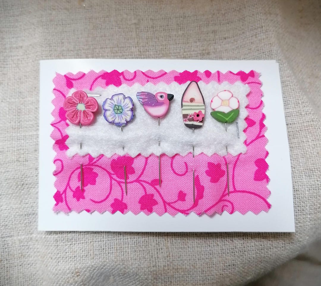 Garden Pins Set for Cushion Decorative Straight Pins, BOHIN French Pins ...