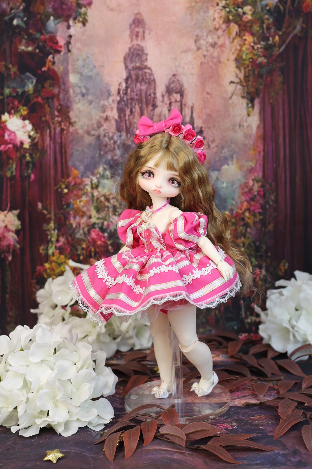 Dress for Small Doll Yosd Doll/dress for Tecup Dodollsdream Doll Body ...