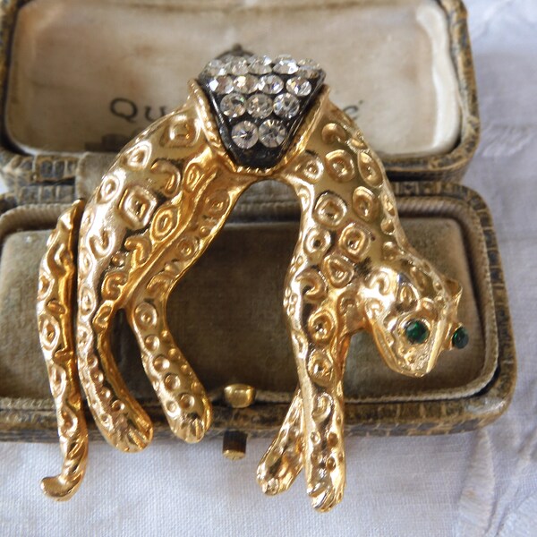 Leopard Brooch Pin - Etsy