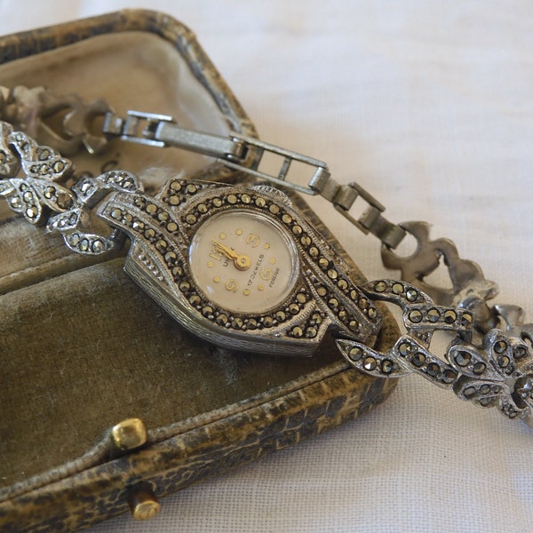 Marcasite Watch - Etsy