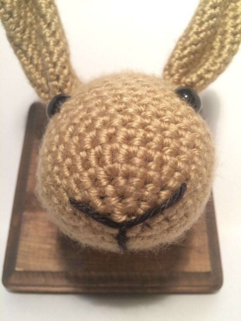 Amigurumi Crochet Taxidermy Rabbit - Etsy