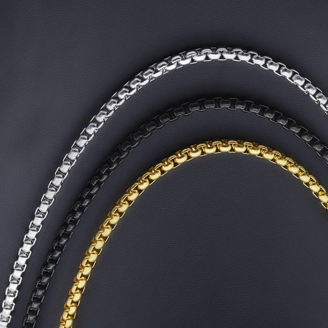 Mens Necklace Stainless Steel Chain Bulk Chain Jewelry - Etsy