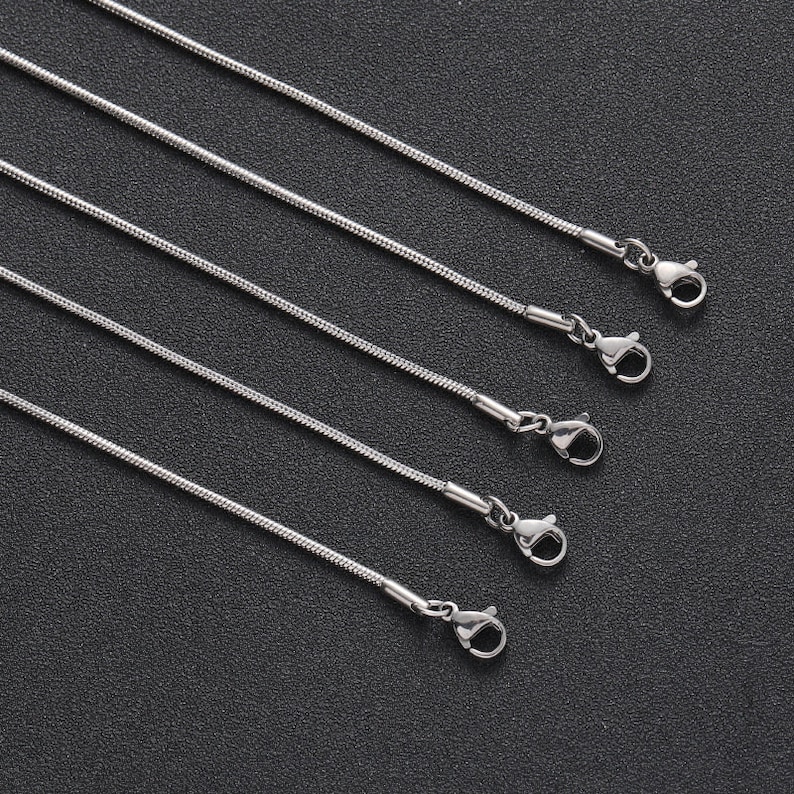 Stainless Steel Chain Bulk Chain Jewelry Making Chain Men - Etsy