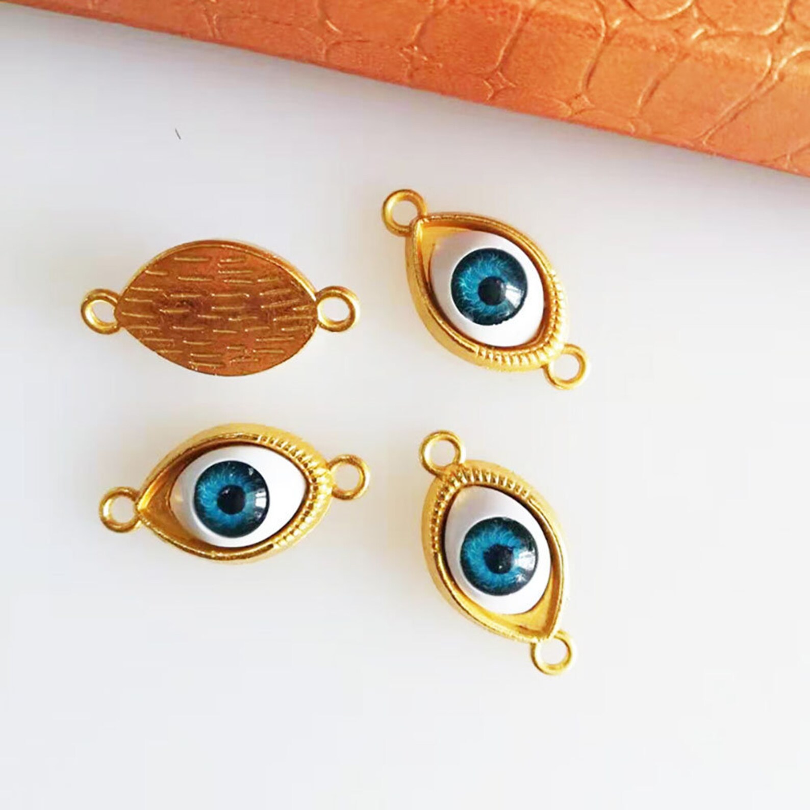 10pcs 10x30 Mm Resin Eye Cameo Eyes Ball Eyeball Pendant - Etsy