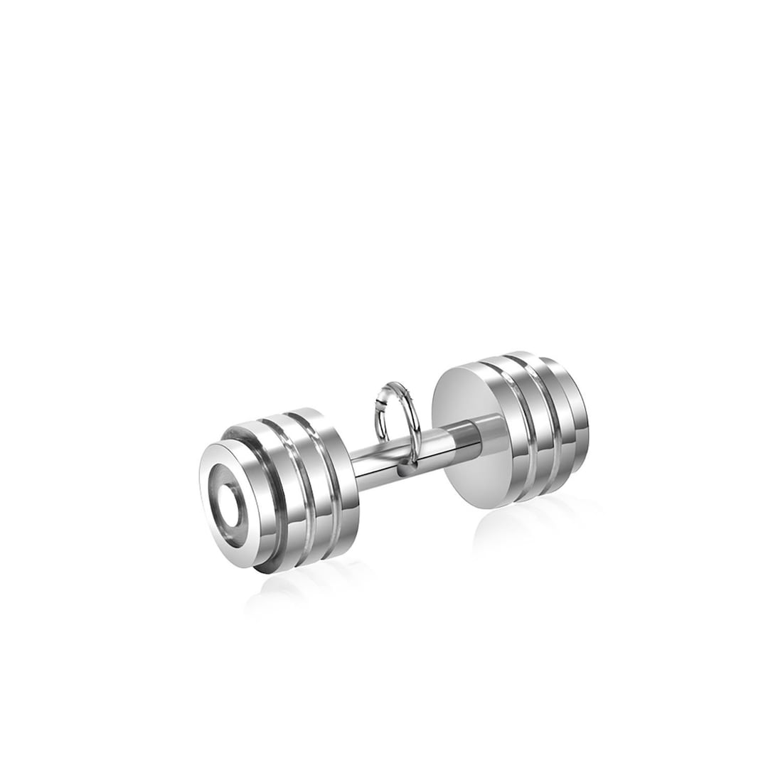 14x33mm Stainless Steel Dumbbell Charms Barbell Weight Charm - Etsy