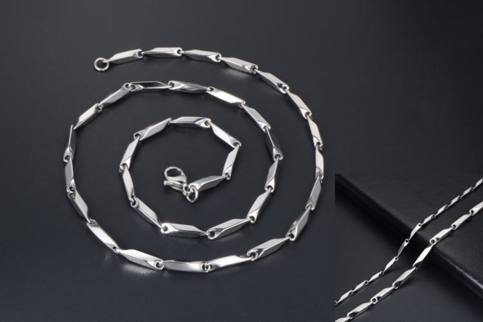 Stainless Steel Chain Bulk Chain Jewelry Making Chain Men - Etsy